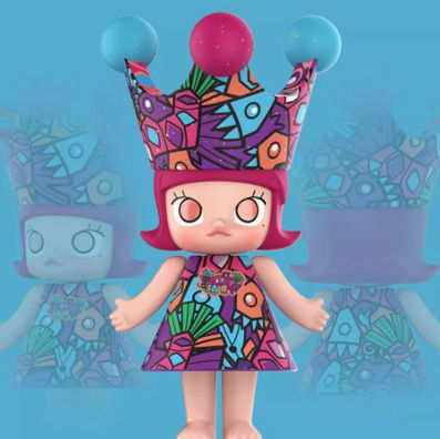 POPMART Pop mart MEGA Reserve range ROYAL MOLLY Merrill Lynch a Chen ...