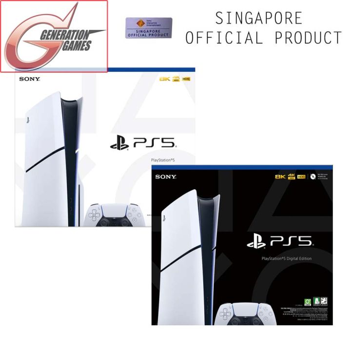 *Local SG Set* Sony PS5 Slim Disc Edition / Digital Edition Console ...