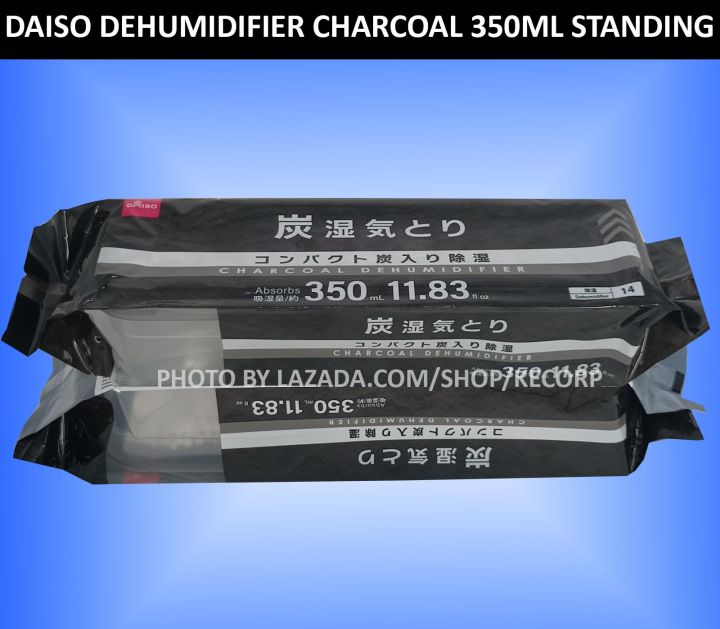 Dehumidifier Rectangular Container with Charcoal 350ml by Daiso SOLD ...