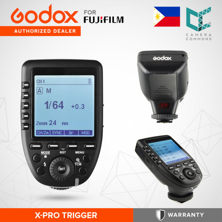 Godox XPro-F Version 1 / 2 TTL Wireless Flash Trigger for Fujifilm ...