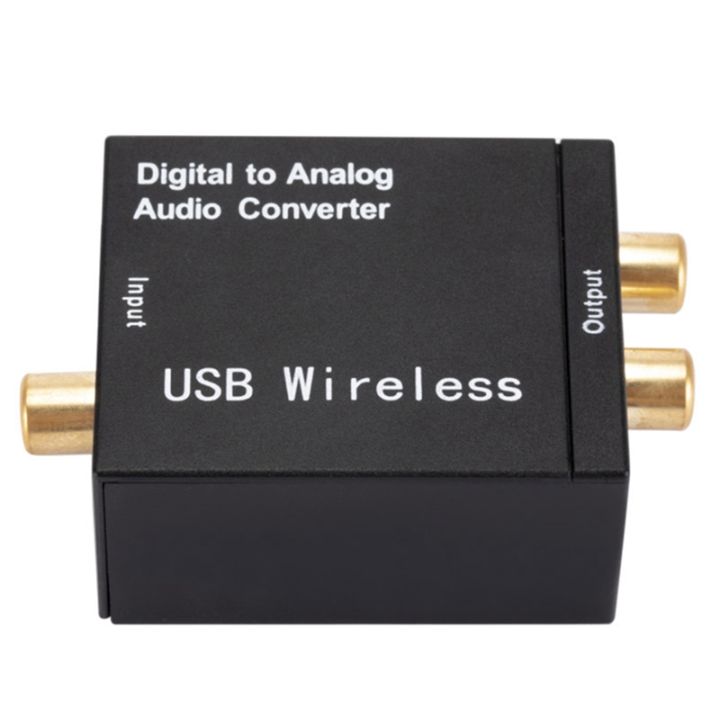 Digital to Analog Audio Converter Support Bluetooth Optical Fiber ...