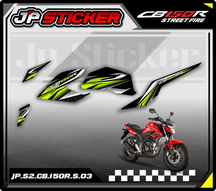 CB150R STICKER STRIPING CB150R STREETFIRE - STIKER STRIPING LIST MOTOR ...