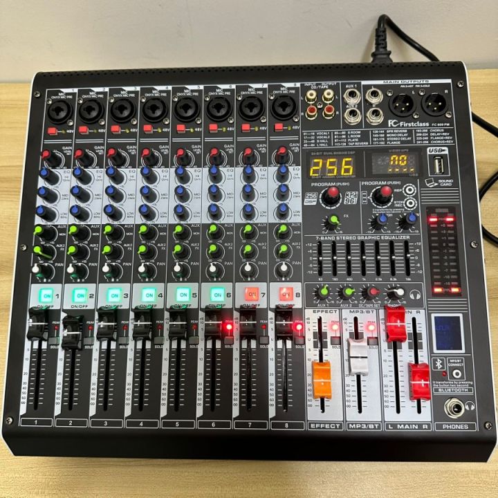 POWER MIXER FIRSTCLASS FC 809 PM / 809PM / FC809 PM (ORIGINAL)600w x 2 ...