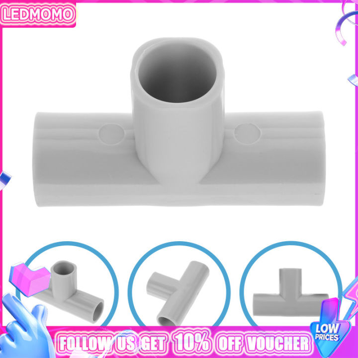 LEDMOMO 4 Pcs Pet Baby Guardrail Plastic Pipe Connector DIY Pvc Elbow ...