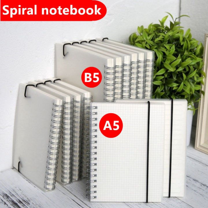 A5/B5 line page Spiral notebook School Supplies Stationery Diary ...