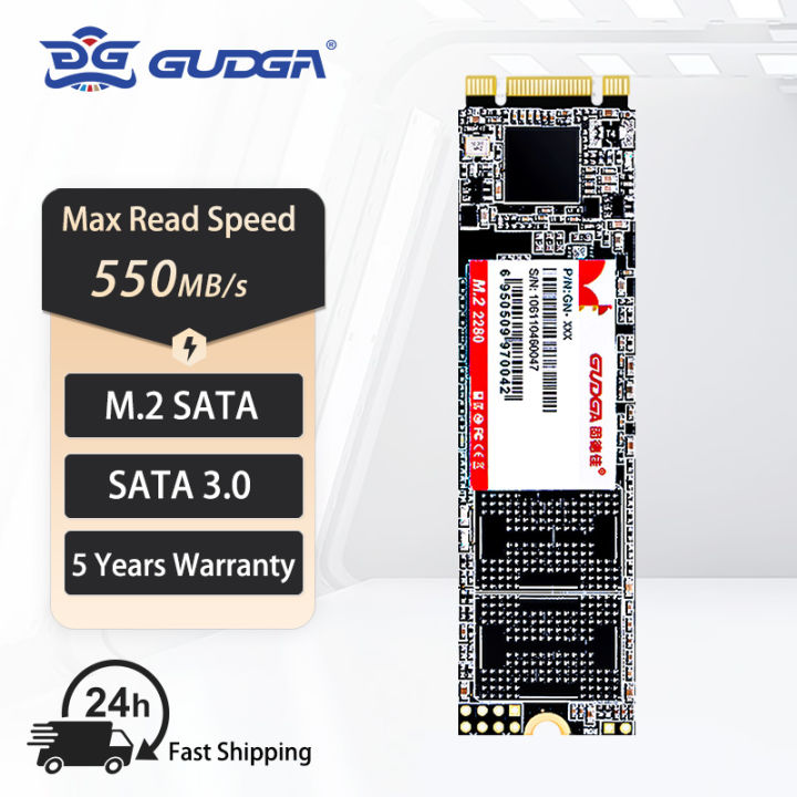 GUDGA M.2 NGFF SATA ssd m2 ssd 1tb 2tb 256GB 512GB ssd sata Internal Hard Drives Disk Solid ...