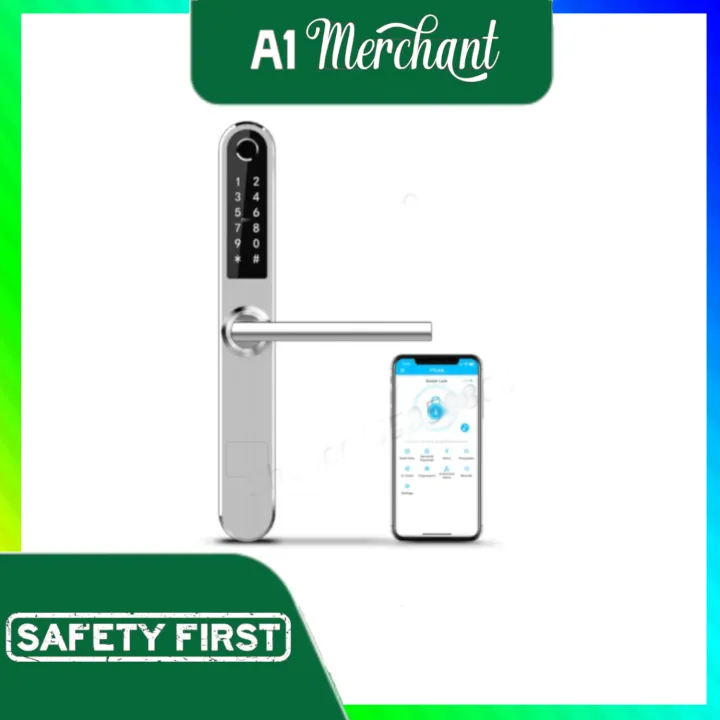 Magnum Slim Smart Door lock SILVER | Lazada Philippines