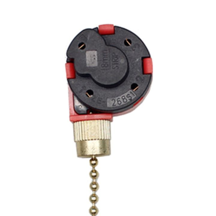 Durable Plastic Ceiling Fan Pull Switches 3 Speed Ceiling Fan Pull ...