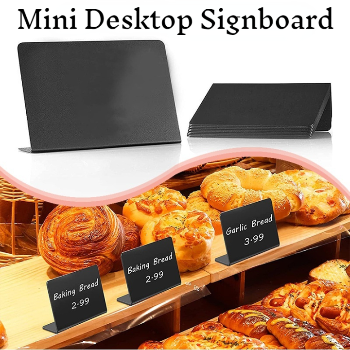 Mini Chalkboard Easel Parties Food Signs Price Tags Changeable Symbol ...