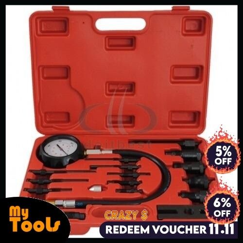 Mytool Diesel Pressure Tester / Diesel Pressure Gauge (Full Set) | Lazada