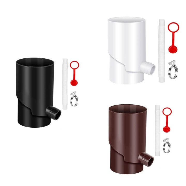 Rainwater Collection Kit UV Resistant Weatherproof Rain Barrel Diverter ...