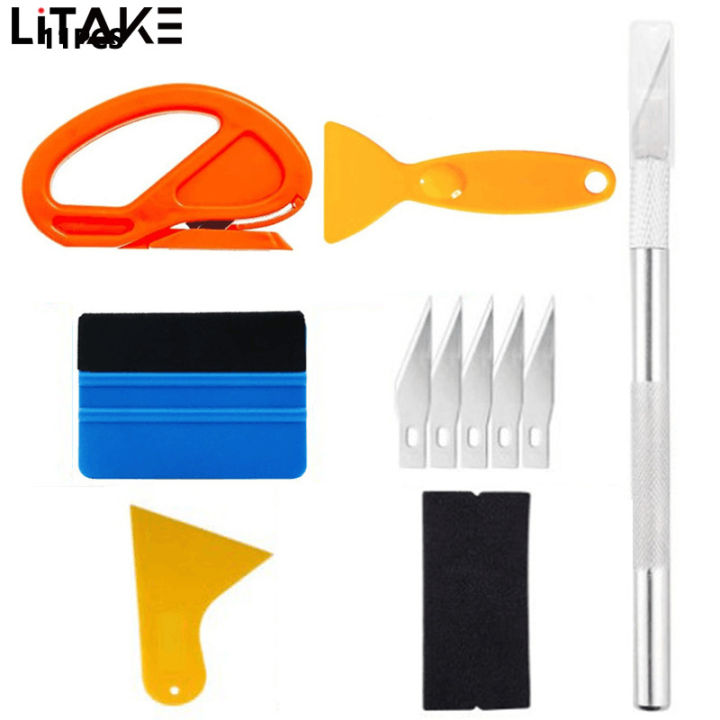 Car Window Film Tinting Tools Professional Vinyl Coloring Kit Vehicle ...