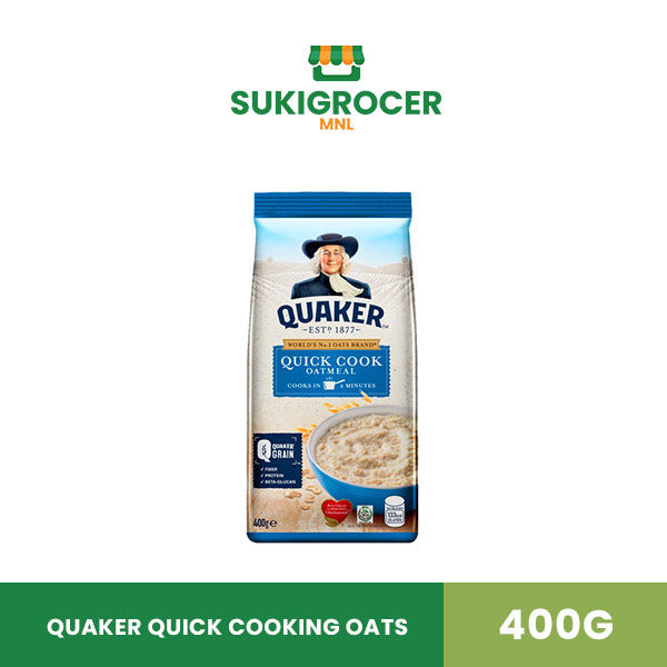 Quaker Quick Cooking Oats 400G | Lazada PH