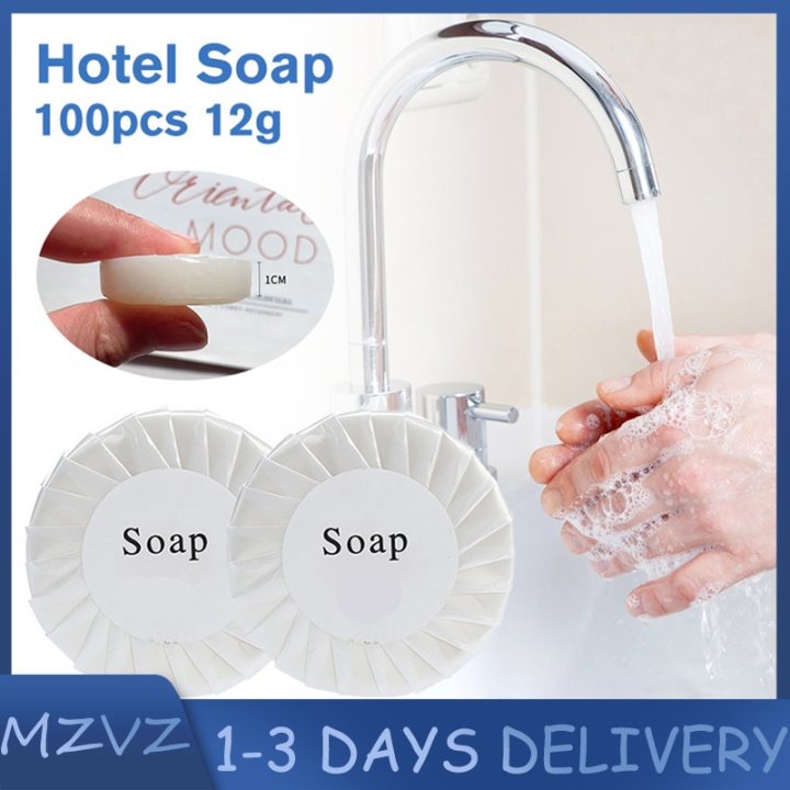 100pcs 12grams Bath Soap Hotel Guest Bath Soap | Lazada PH