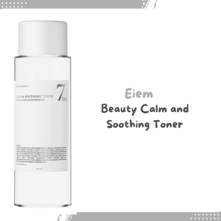 Eiem Beauty Calm and Soothing Toner 100ml/Toner Wajah | Lazada Indonesia