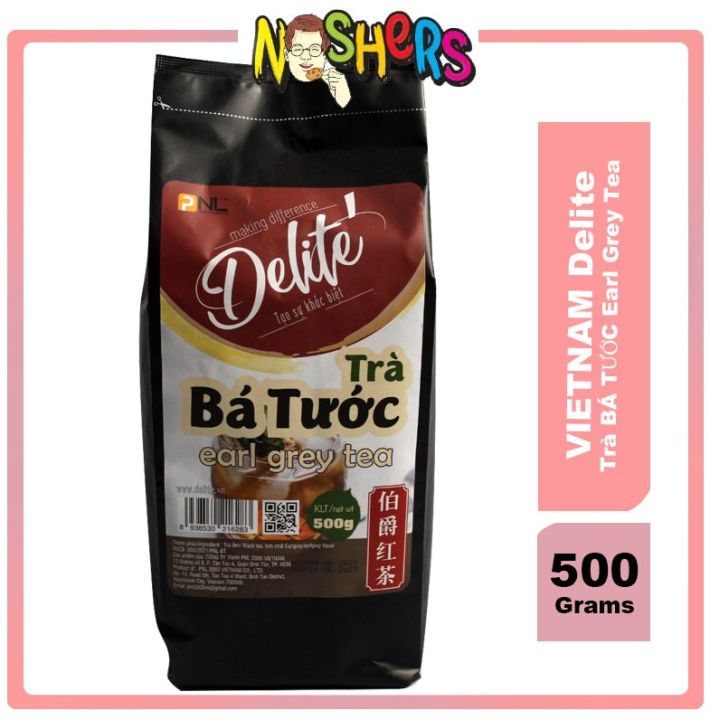 Noshers Vietnam Delite Premium Delite Trà BÁ TƯỚC Earl Grey Tea (500g ...