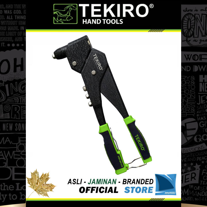 Tang Ripet Tembak Putar 360 Derajat 2 ~ 10 mm / Hand Rivet Riveter ...