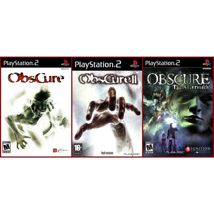 Obscure ทุกภาค PS2 Playstation 2 เกมแนวเดียวกับ Resident evil | Lazada ...