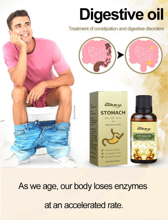 【fast Ship】gastrointestinal Care Oil Abdominal Massage To Clear Bowels And Relieve