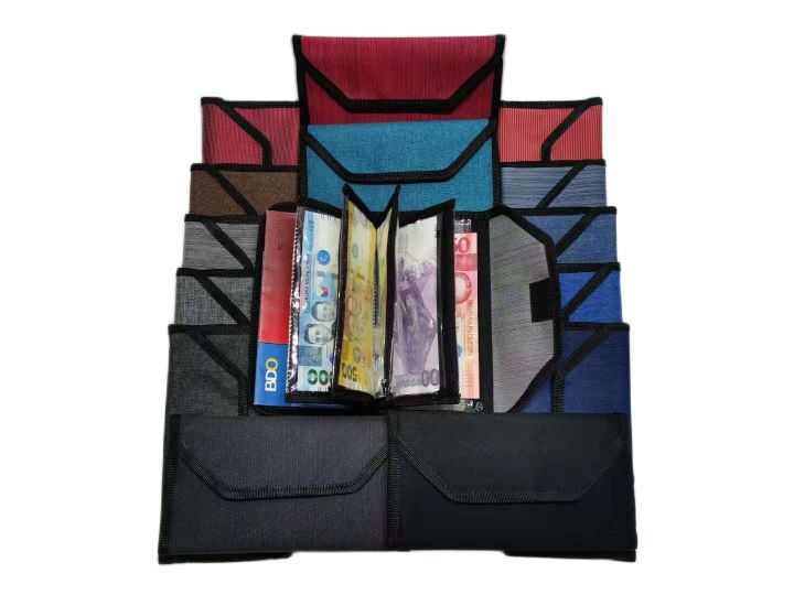6-Zipper Booktype Money Bills Organizer PolyWash Unisex | Lazada PH