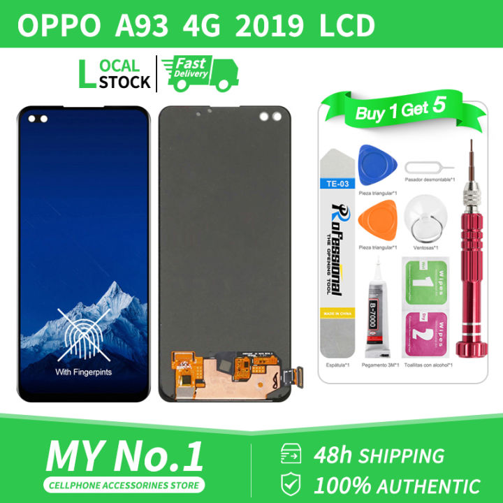 OPPO A93 4G CPH2121 / RENO 4 LCD Display Touch Screen Assembly Replacement With Frame | Lazada