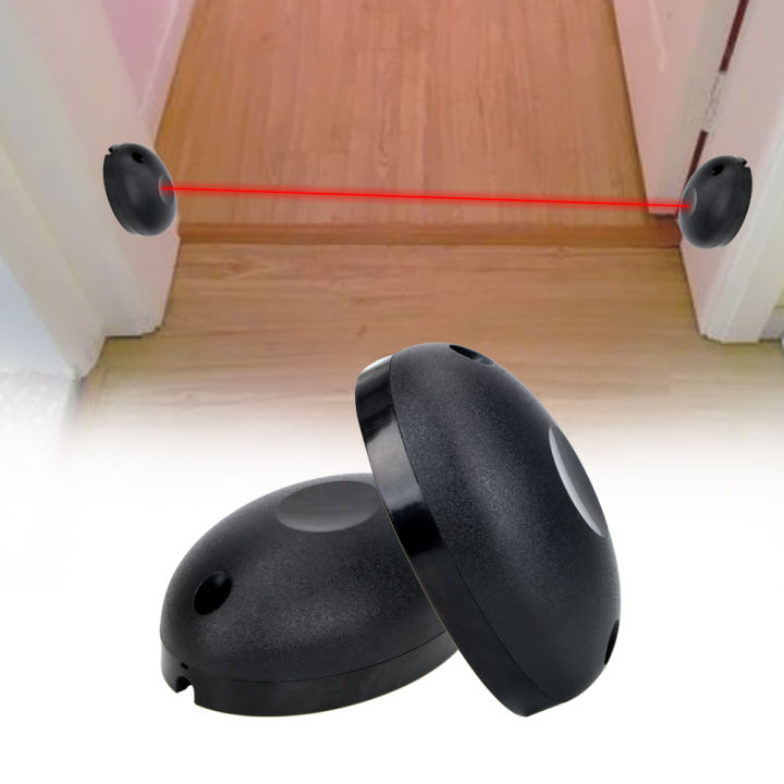 1pair Single Beam Infrared Radiation Sensor Barrier For Gates Doors ...