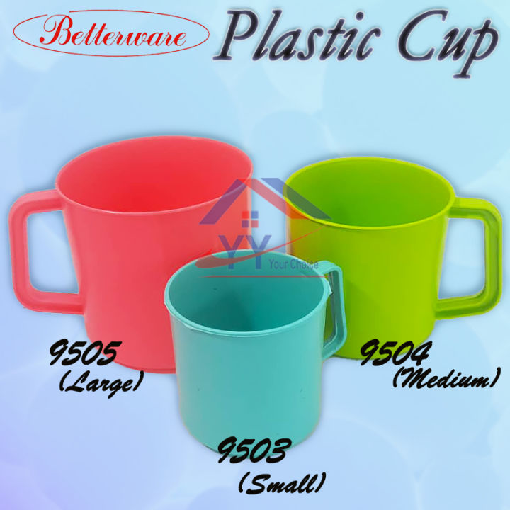Betterware Multipurpose Colorful Plastic Mug/Drink Cup/Water Mug/Ladle ...