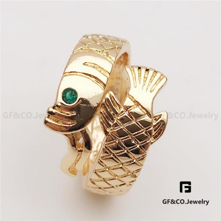 GF&Co. Lucky Charm Year 2023 Feng Shui Arowana Adjustable Ring | Lazada PH