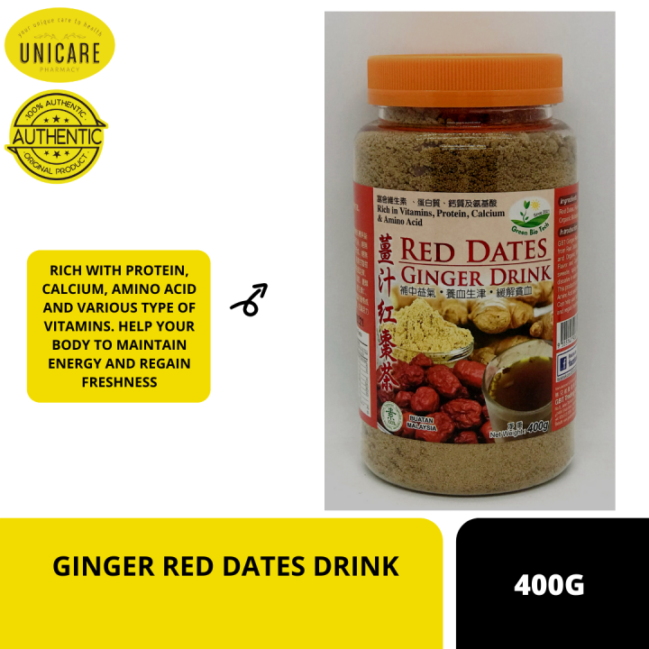 GINGER RED DATES DRINK 400G | Lazada