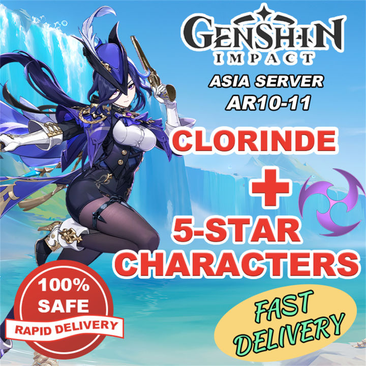 BUY ONE TAKE ONE】Genshin impact ID【Fast delivery】Clorinde+other ...