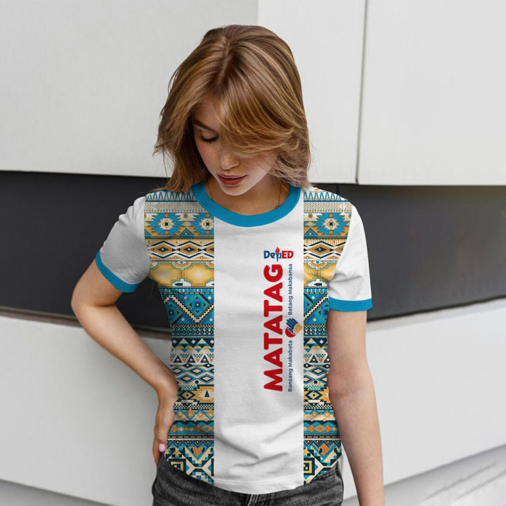 Full Sublimation Shirt DepEd Matatag Uniforms Teachers Day T-shirts ...