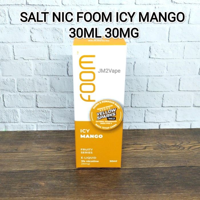 Salt nic Foom Fruity series 30ml 30mg | Lazada Indonesia