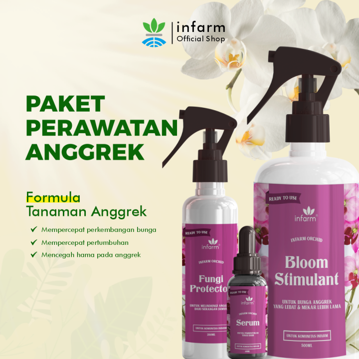 INFARM - Paket Perawatan Tanaman Anggrek Serum Pupuk Anggrek Premium ...