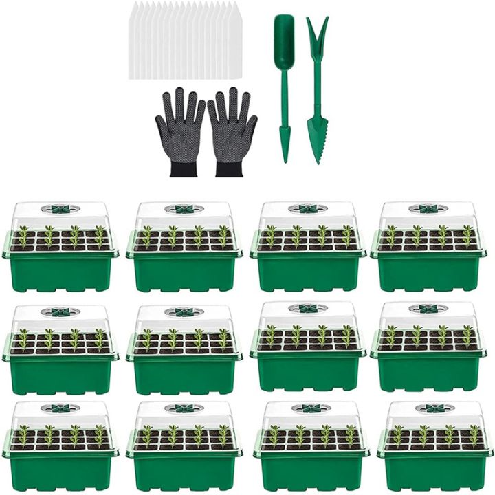 Indoor Greenhouse Propagator Mini Greenhouse Window Sill Set for ...