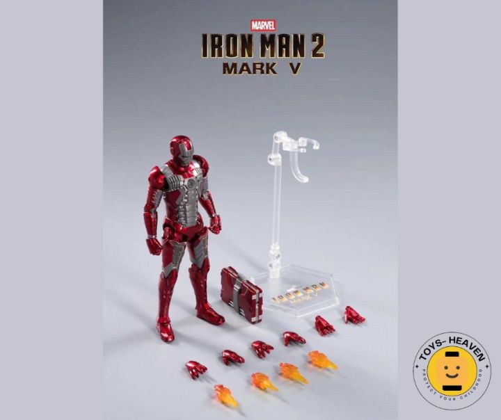 100% ZD Toys Iron Man Mark 5 1/9 Scale Collectible Figure | Lazada
