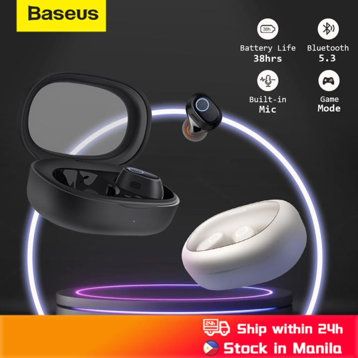 Baseus WM03 TWS Wireless Earphones Bluetooth Earbuds Gaming Headphone ...