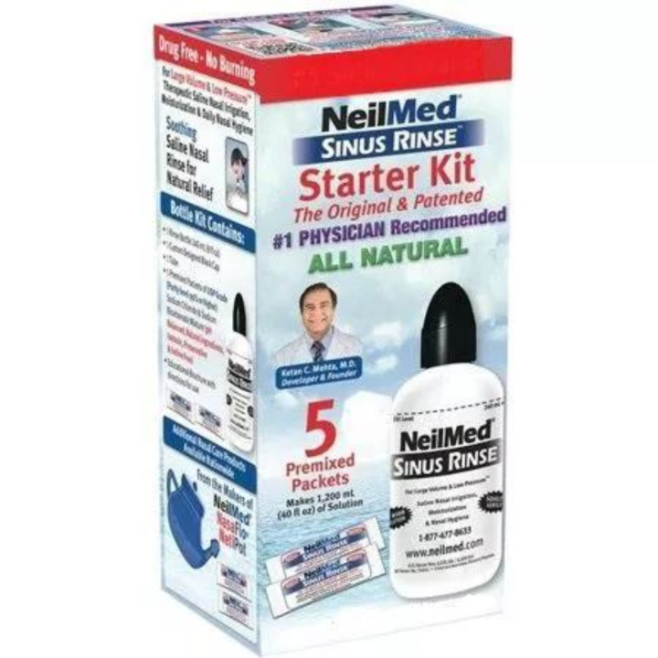 Neilmed Sinus Rinse Starter Kit (5 Premixed Packets) | Lazada PH