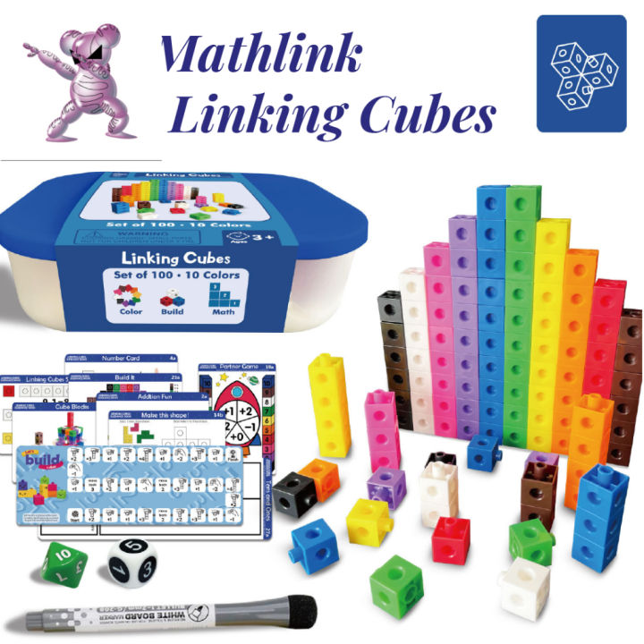Mathlink Magic Linking Cubes Magic Math Cubes Math Linking Cube ...