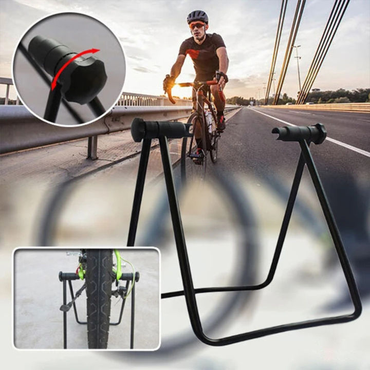 Step Bike Outdoor Rear Rack Bike Foldable Handy Bike Rack Trainer ...