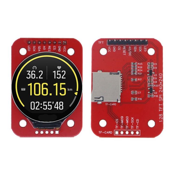 TFT Display 1.28 Inch TFT LCD Display Module Round RGB 240*240 GC9A01 ...