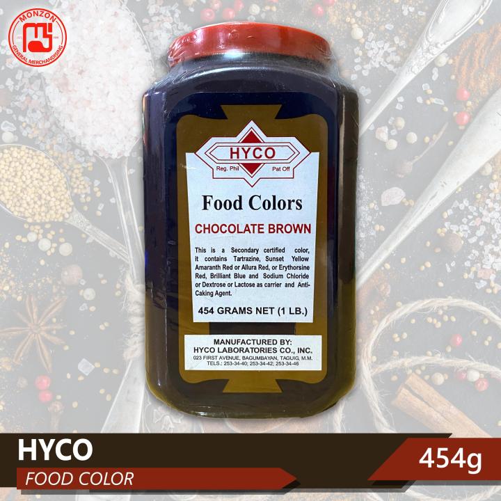 Hyco Food Colors Chocolate Brown 454g | Lazada PH