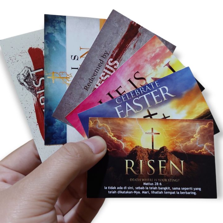 HANGTAG/ GREETING CARD EASTER DAY/ KARTU UCAPAN SELAMAT PASKAH/ HANG ...