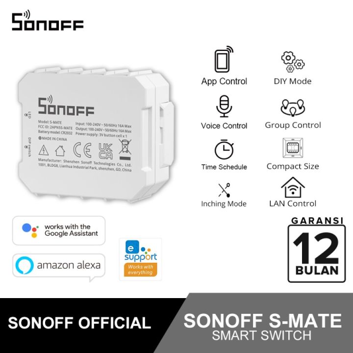 Sonoff Smart Switch SMATE Smart breaker wireless Switch Smart home IOT ...