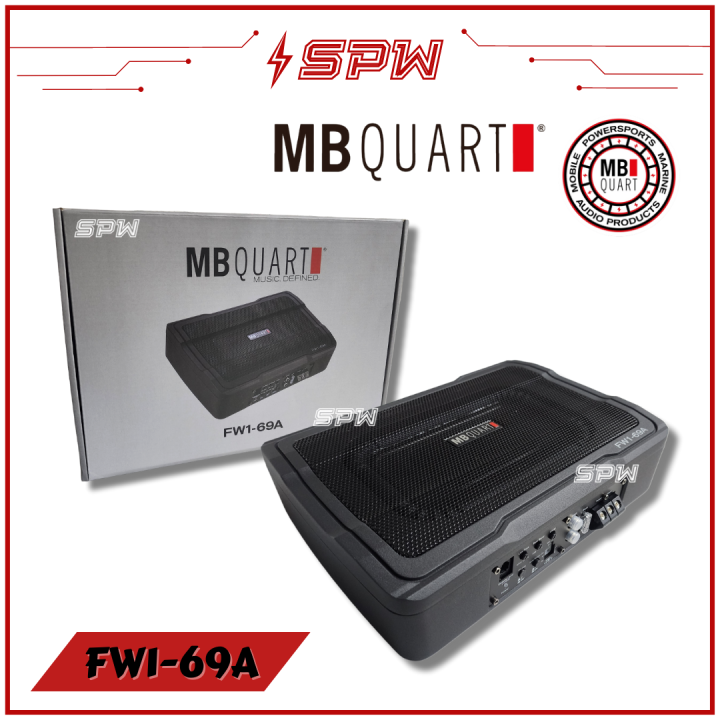 MB QUART Active Subwoofer (FW1-69A) 6x9' Underseat Subwoofer 150 Watt | Lazada