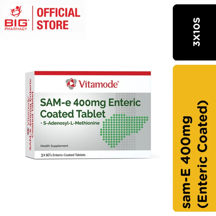 Vitamode sam-E 400mg (Enteric Coated) 3x10s | Lazada