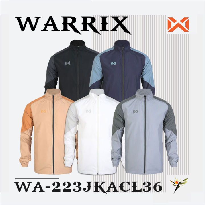 !!ส่งฟรีไม่มีหลอก!! เสื้อแจ็คเก็ตกันลม รุ่น HERIT WOVEN เสื้อแจ็คเก็ตวอริกซ์ WARRIX (WA ...