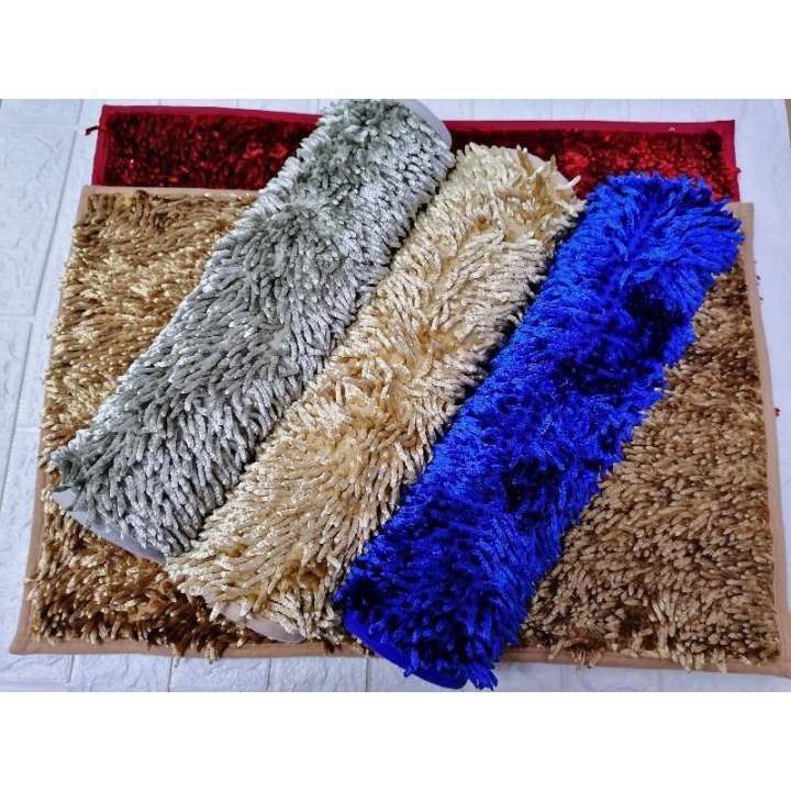Shinning Feather rag smooth Doormat 40cm*60cm(HDM-076) | Lazada PH