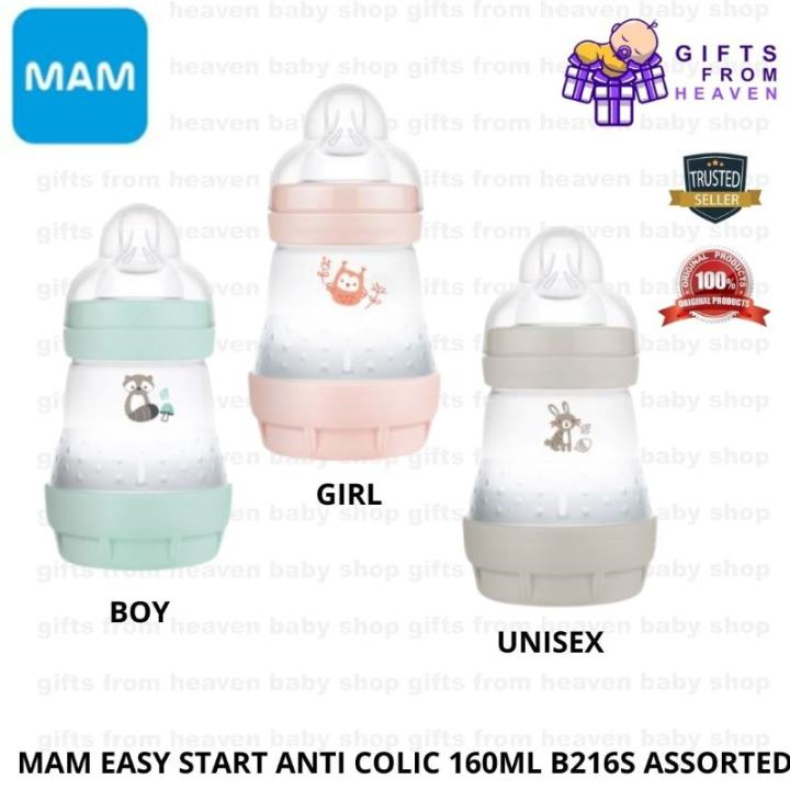MAM EASY START ANTI COLIC 160ML B216S- ASSORTED | Lazada