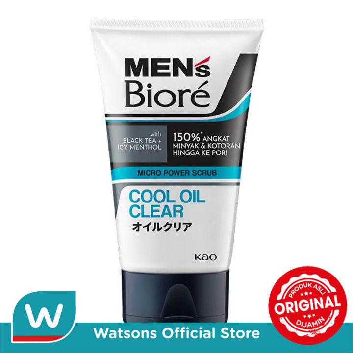 Biore Men Facial Wash Cool Oil 100gr | Lazada Indonesia