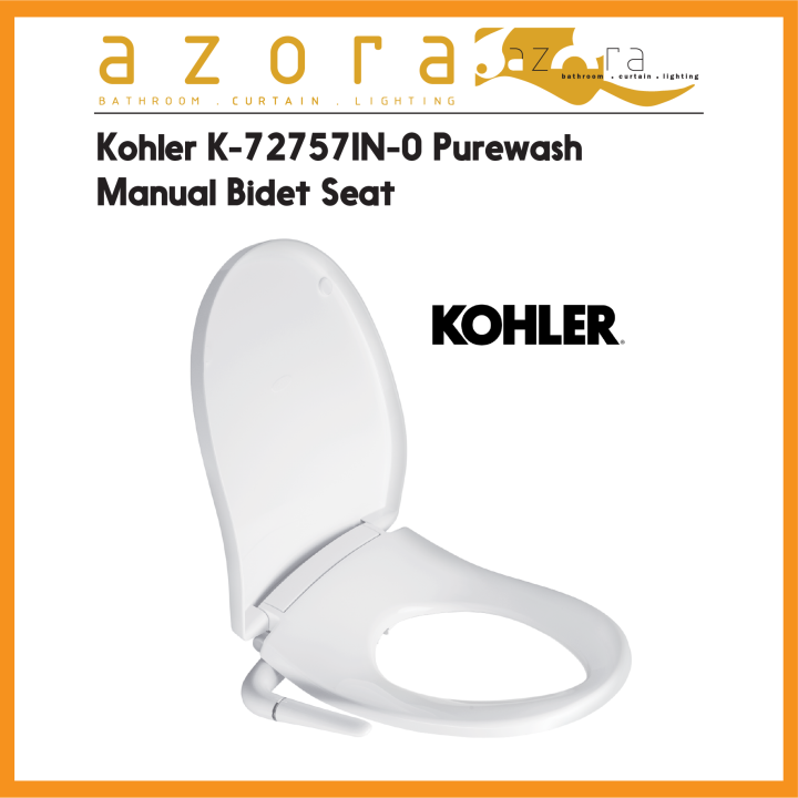 Kohler K-72757IN-0 Purewash Manual Bidet Seat | Lazada Singapore